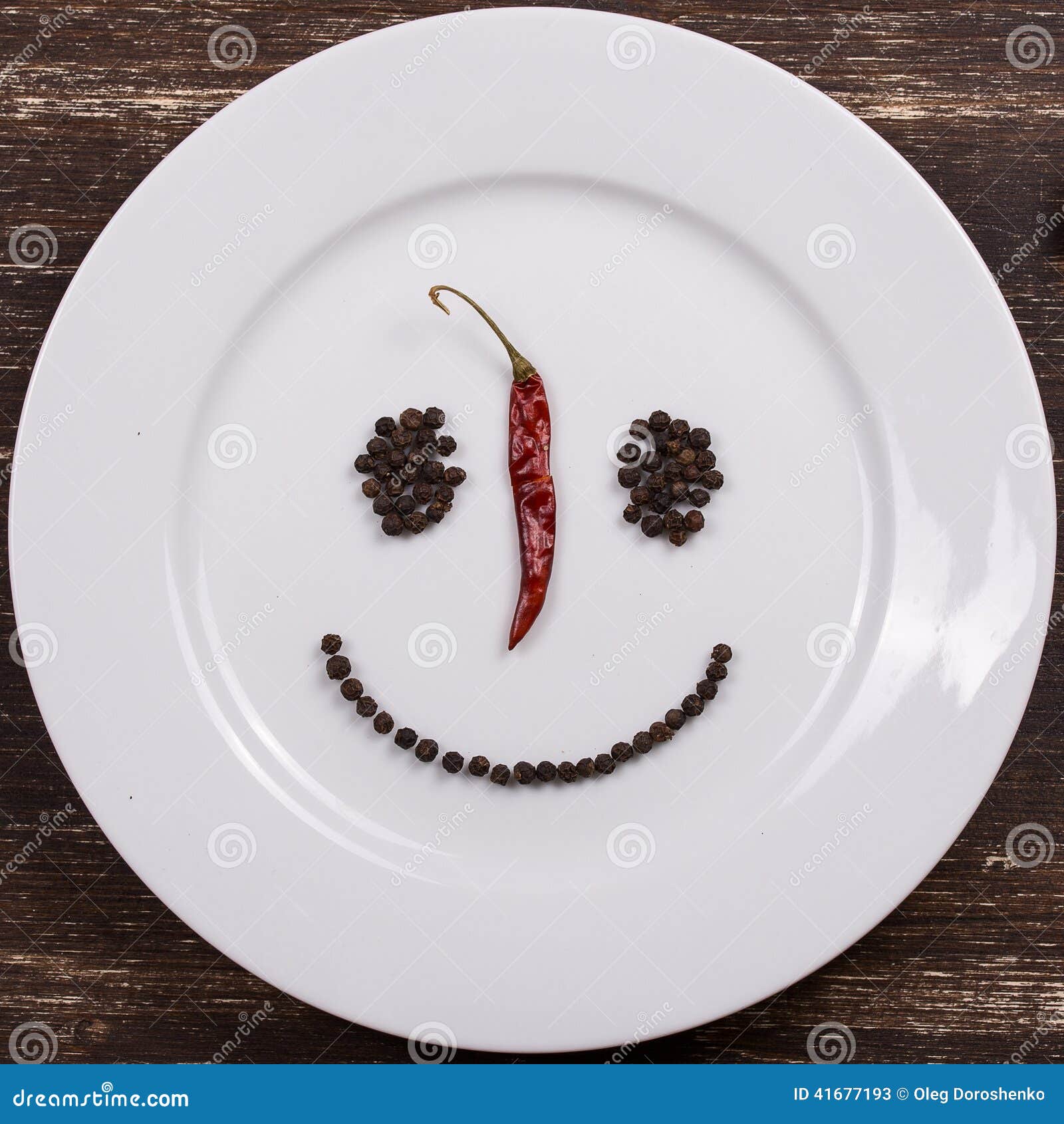 Happy Smiley Face on Dish Plate Stock Image - Image of happiness ...