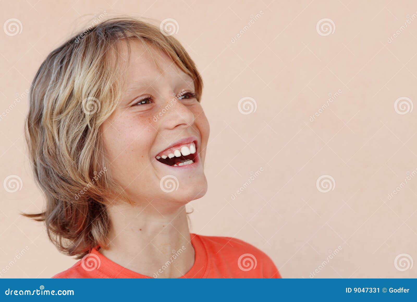 Happy smiling boy laughing stock image. Image of young - 9047331