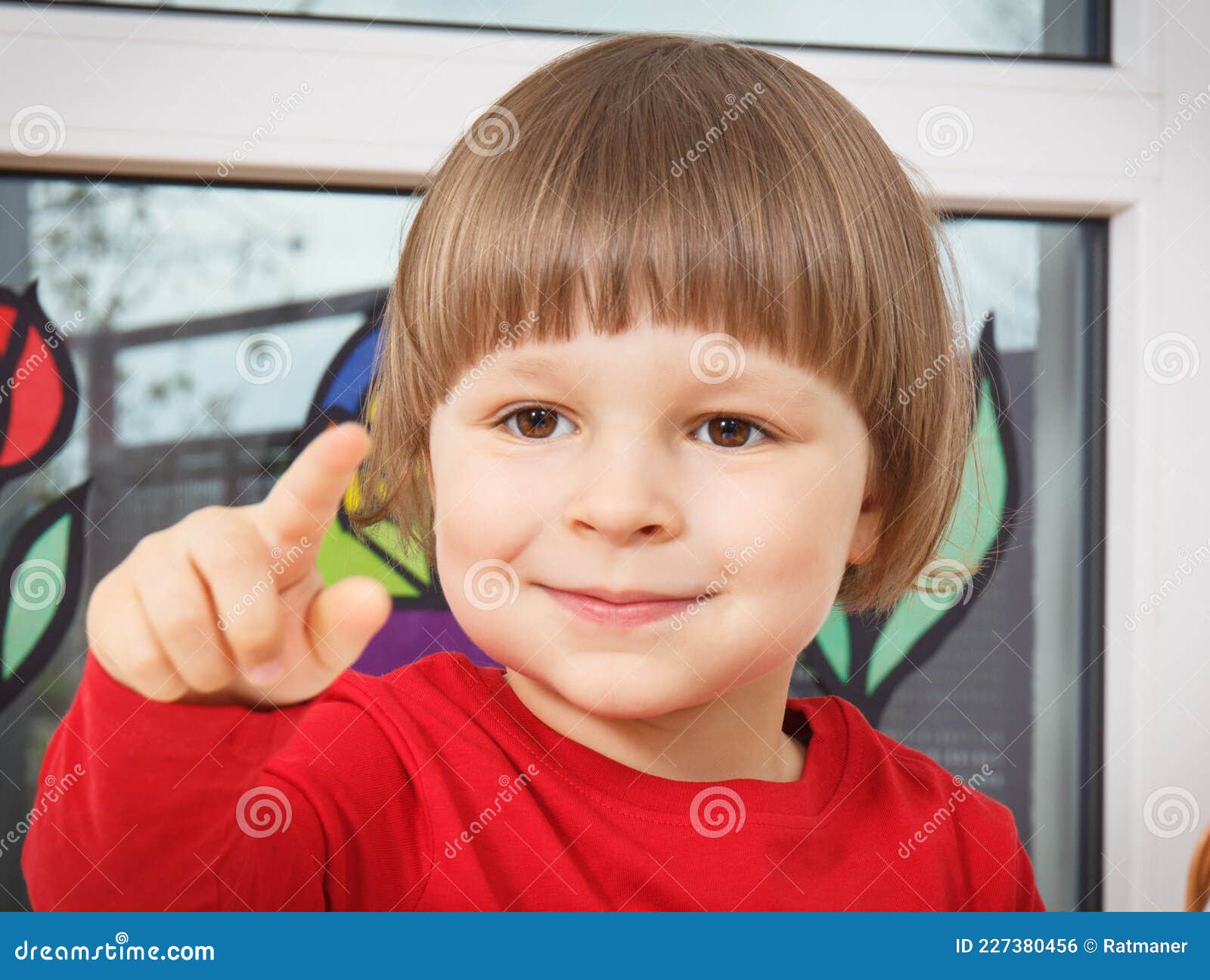 Happy Smiling Boy. Positive Emotion in Childhood Stock Photo - Image of ...