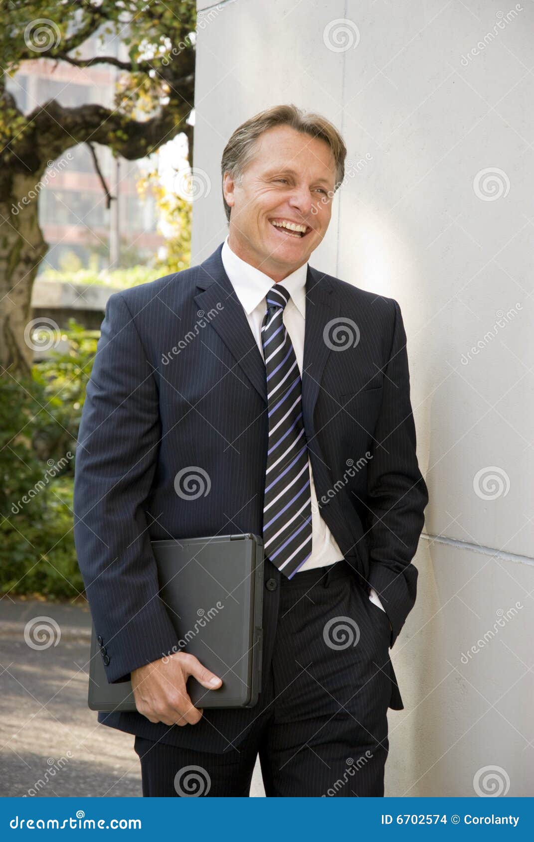Happy smiling businessman stock photo. Image of company - 6702574