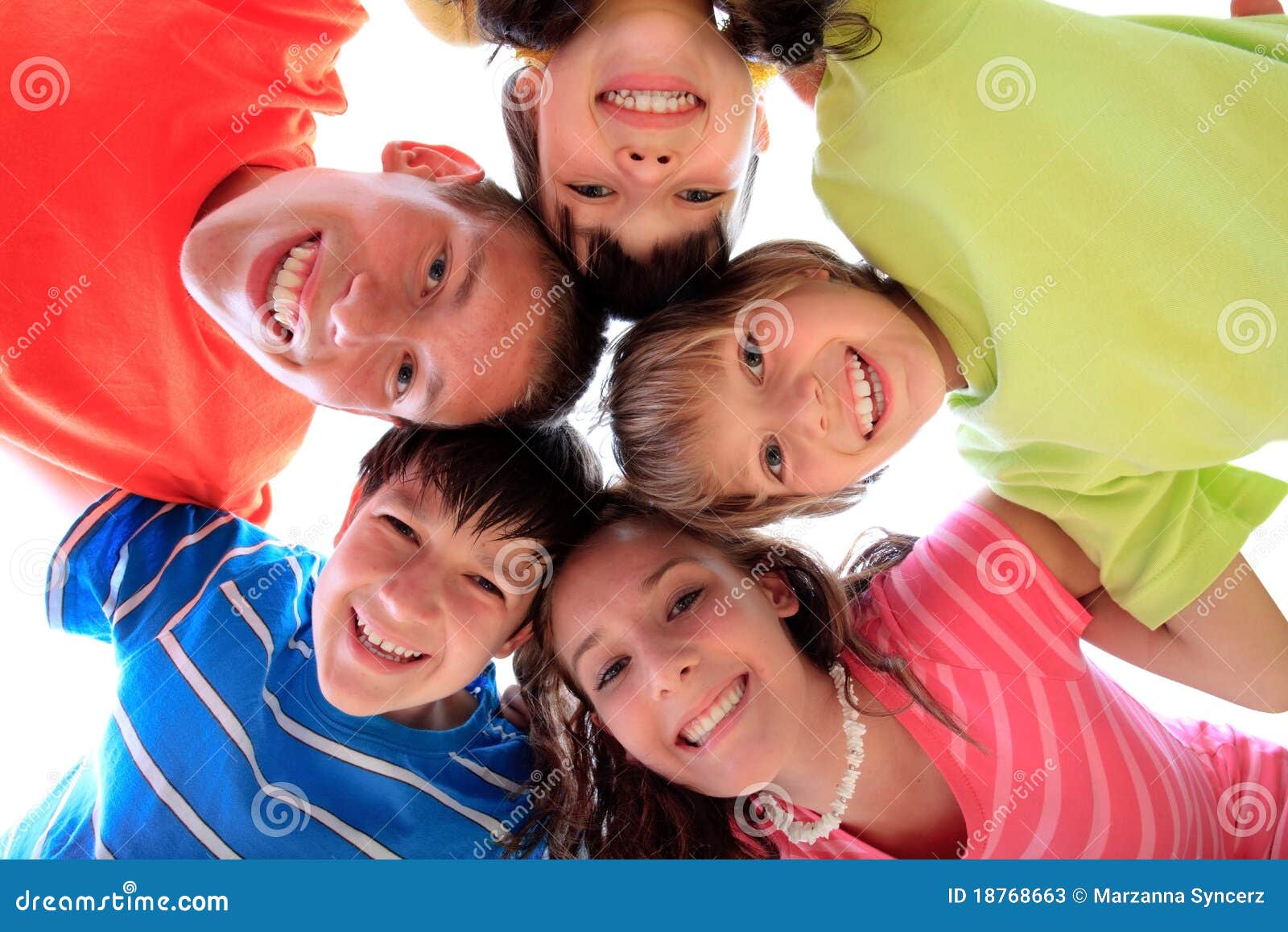 Happy smiling children stock image. Image of isolated - 18768663