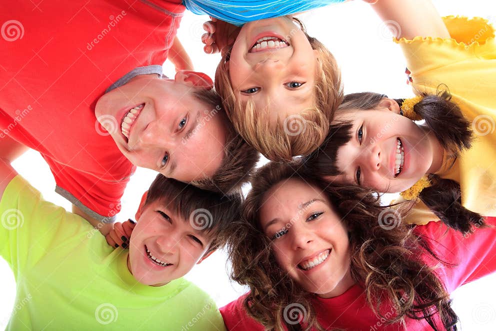 Happy smiling children stock image. Image of happily - 18769665