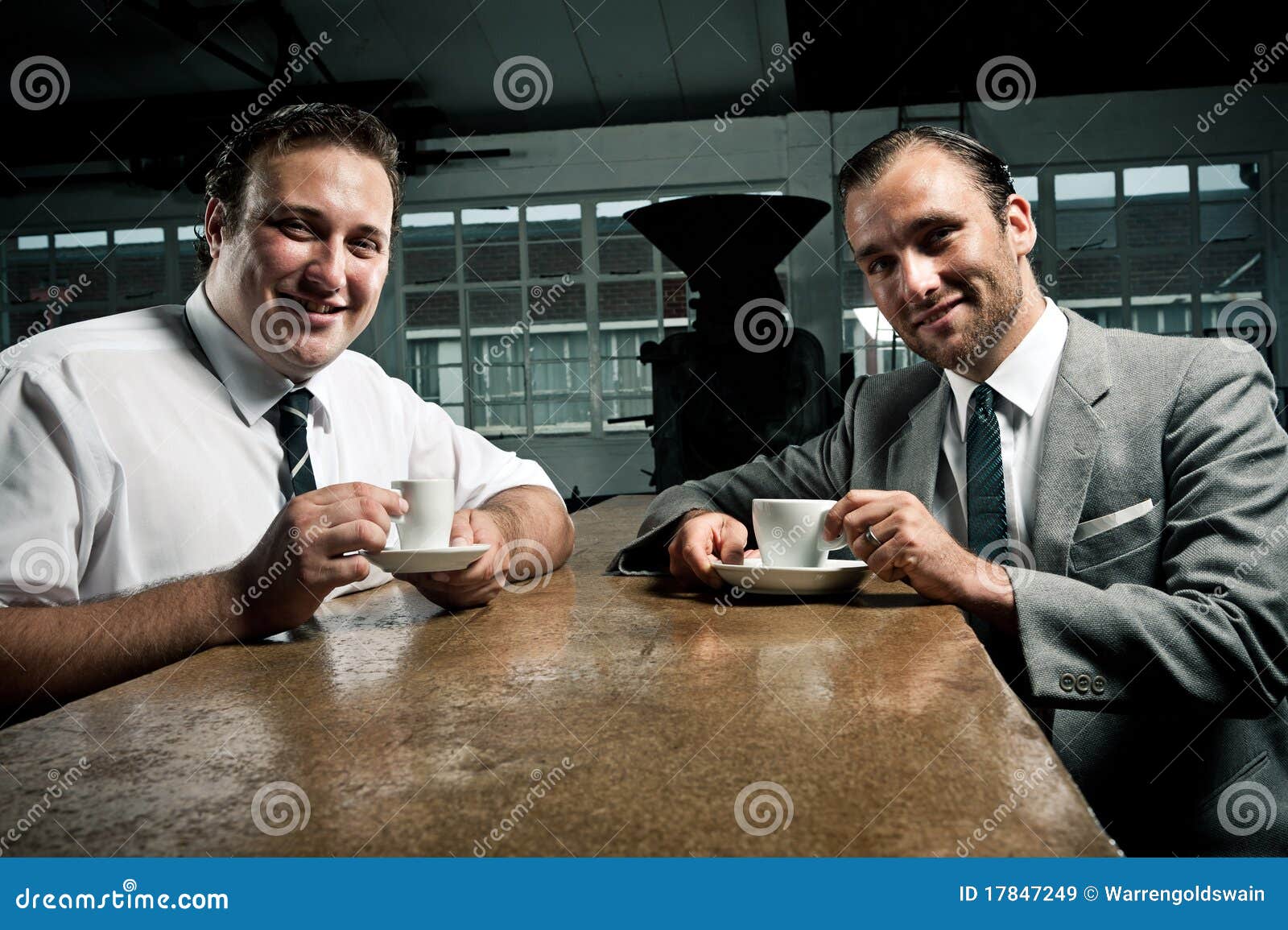 Happy Smiling Coffee People Stock Image - Image of posing, interaction ...
