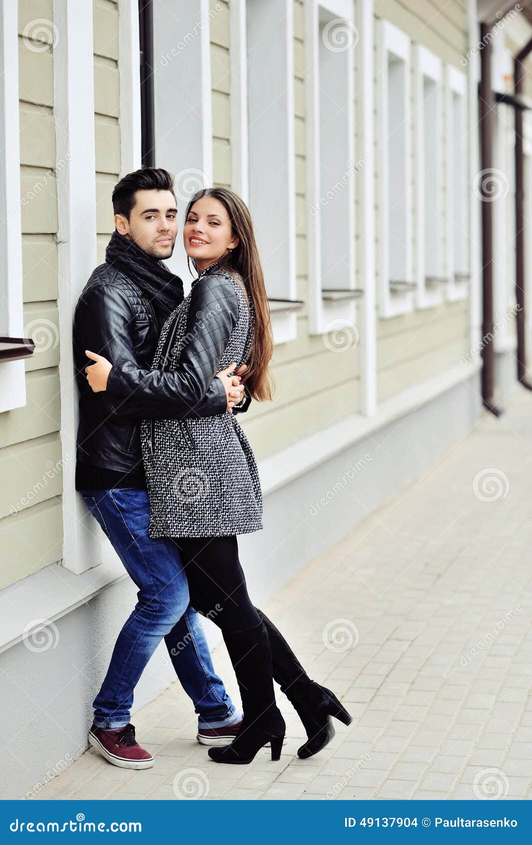 Happy Smiling Couple in Love Stock Photo - Image of dating, family ...
