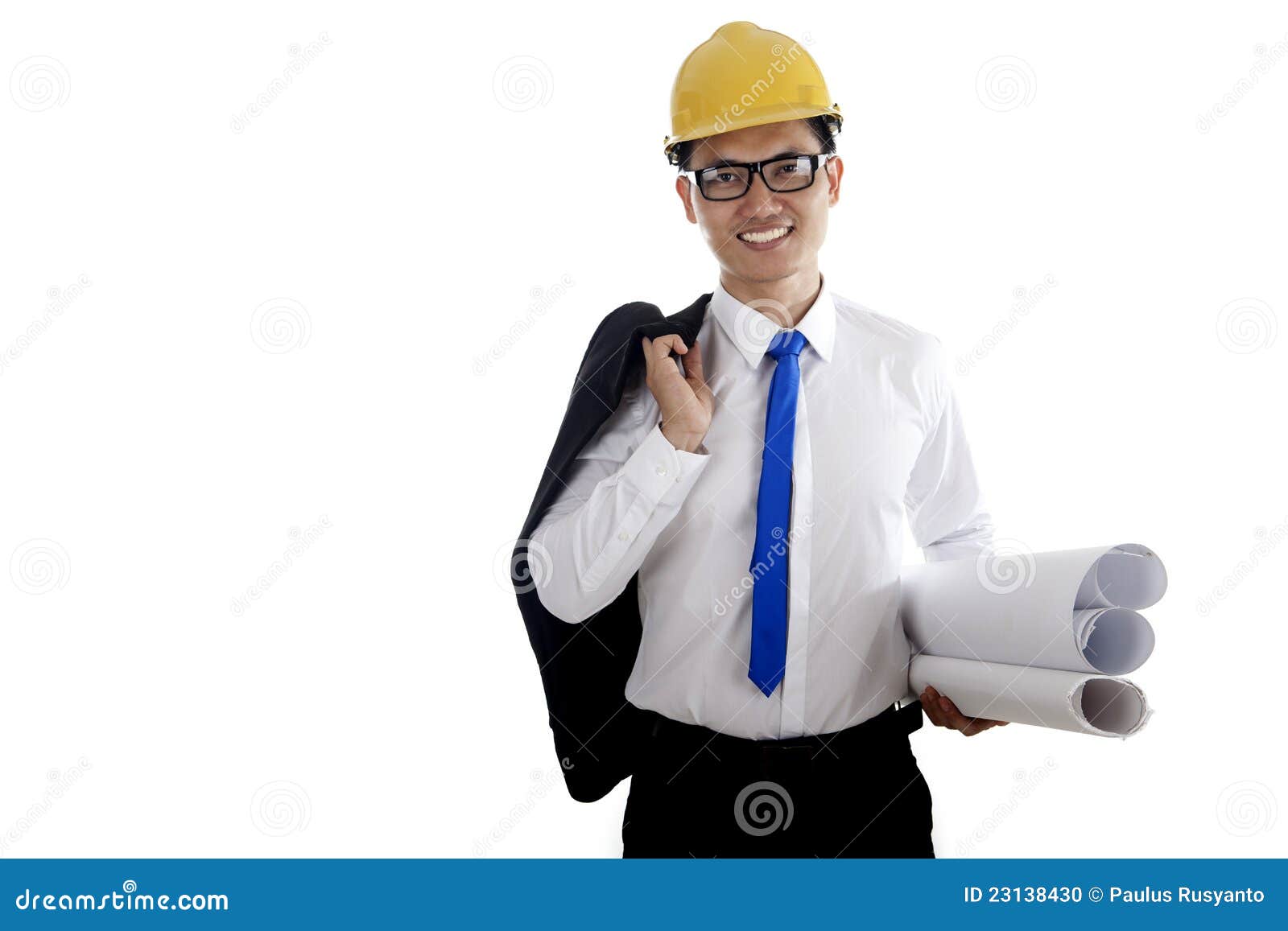 Happy smiling engineer stock photo. Image of engineer - 23138430