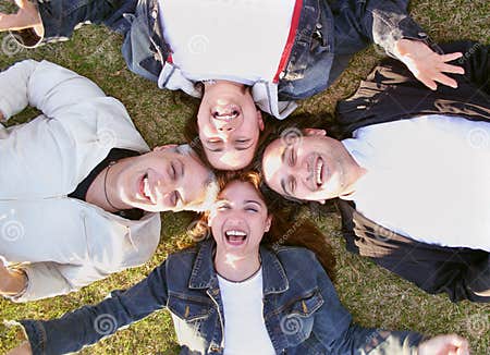 Happy smiling friends stock image. Image of mates, happiness - 91949