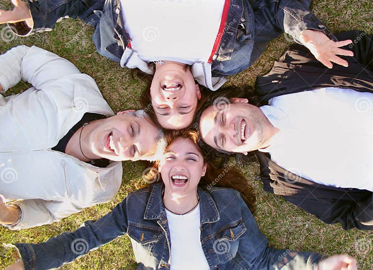 Happy smiling friends stock image. Image of mates, happiness - 91949