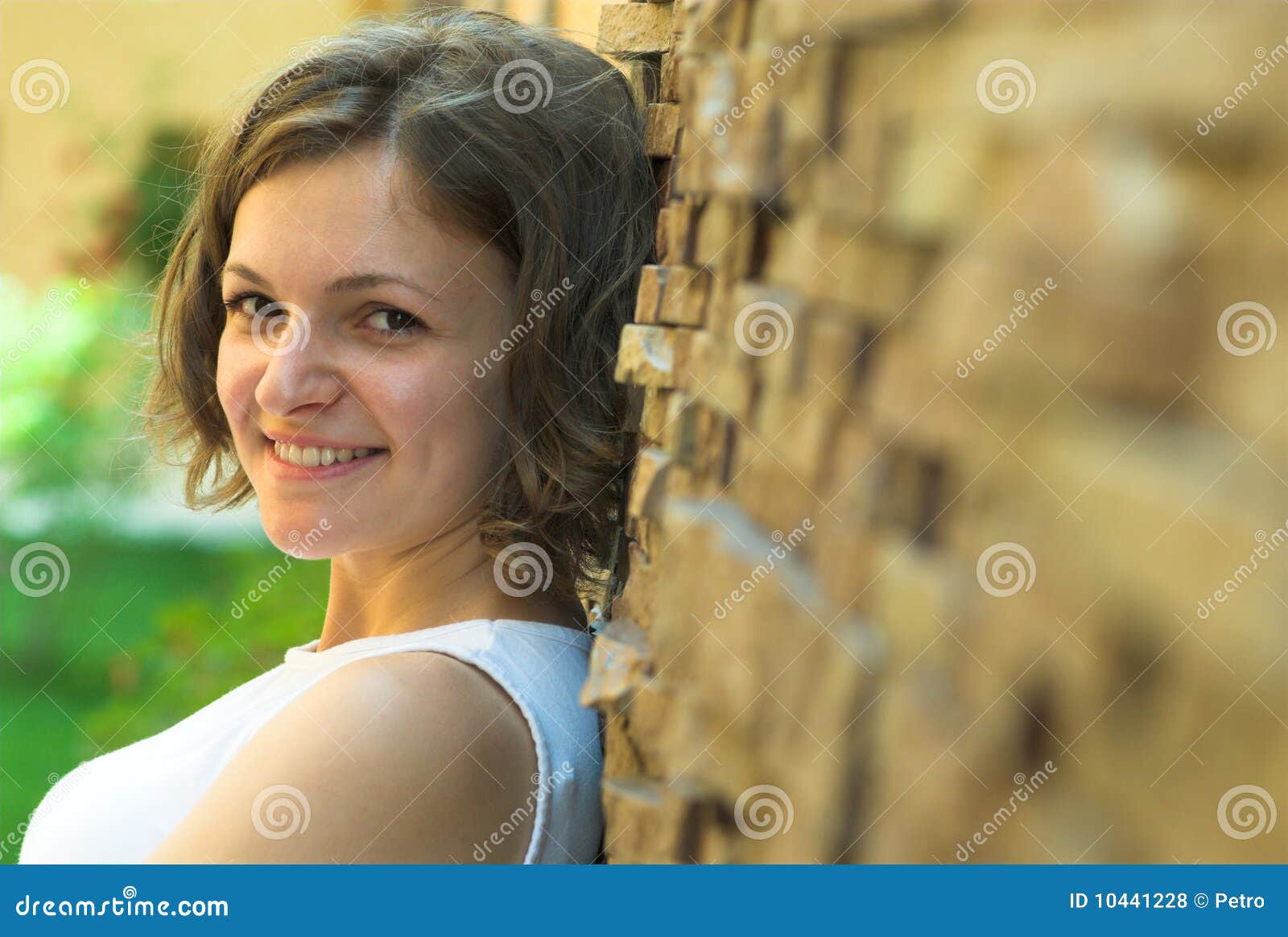 Happy smiling girl stock photo. Image of happiness, female - 10441228