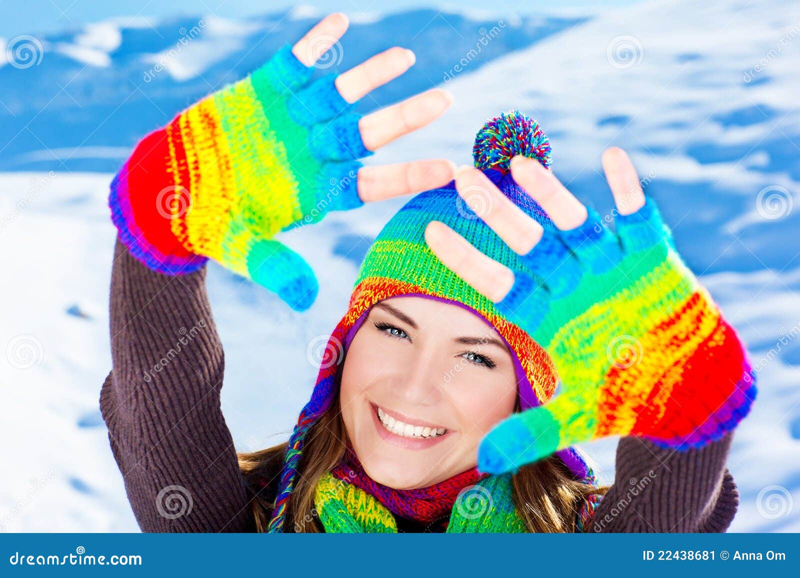 Happy Smiling Girl Portrait, Winter Fun Outdoor Stock Image - Image of ... Happy Smiling Girl Portrait, Winter Fun Outdoor Stock Image - Image of ...