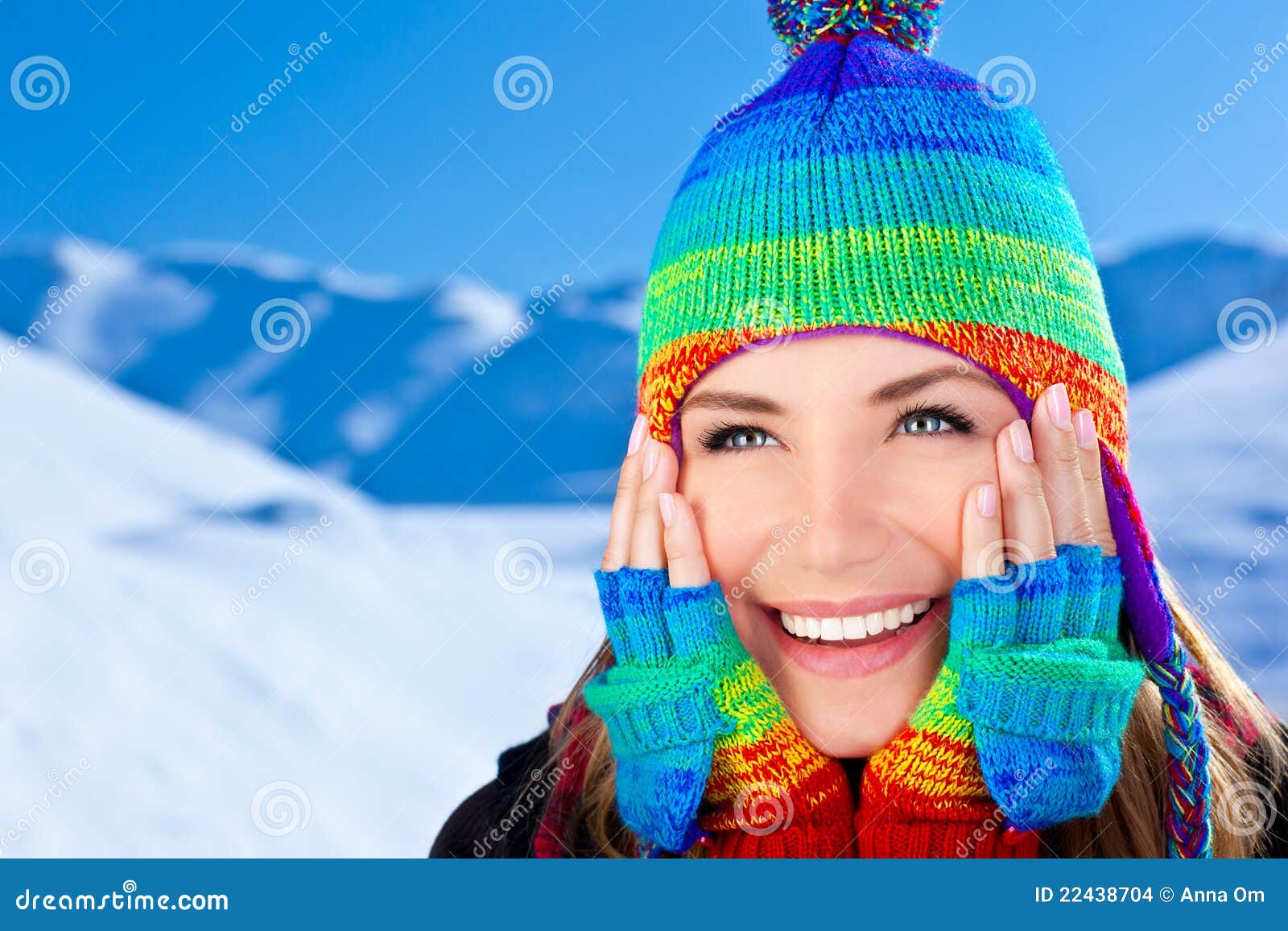 Happy Smiling Girl Portrait, Winter Fun Outdoor Stock Photo - Image of ... Happy Smiling Girl Portrait, Winter Fun Outdoor Stock Photo - Image of ...