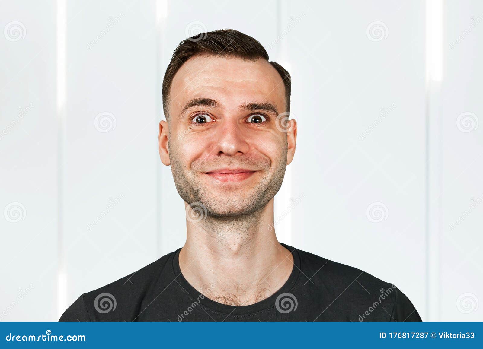 Happy Smiling Handsome Man Looking To Camera Stock Image Image Of