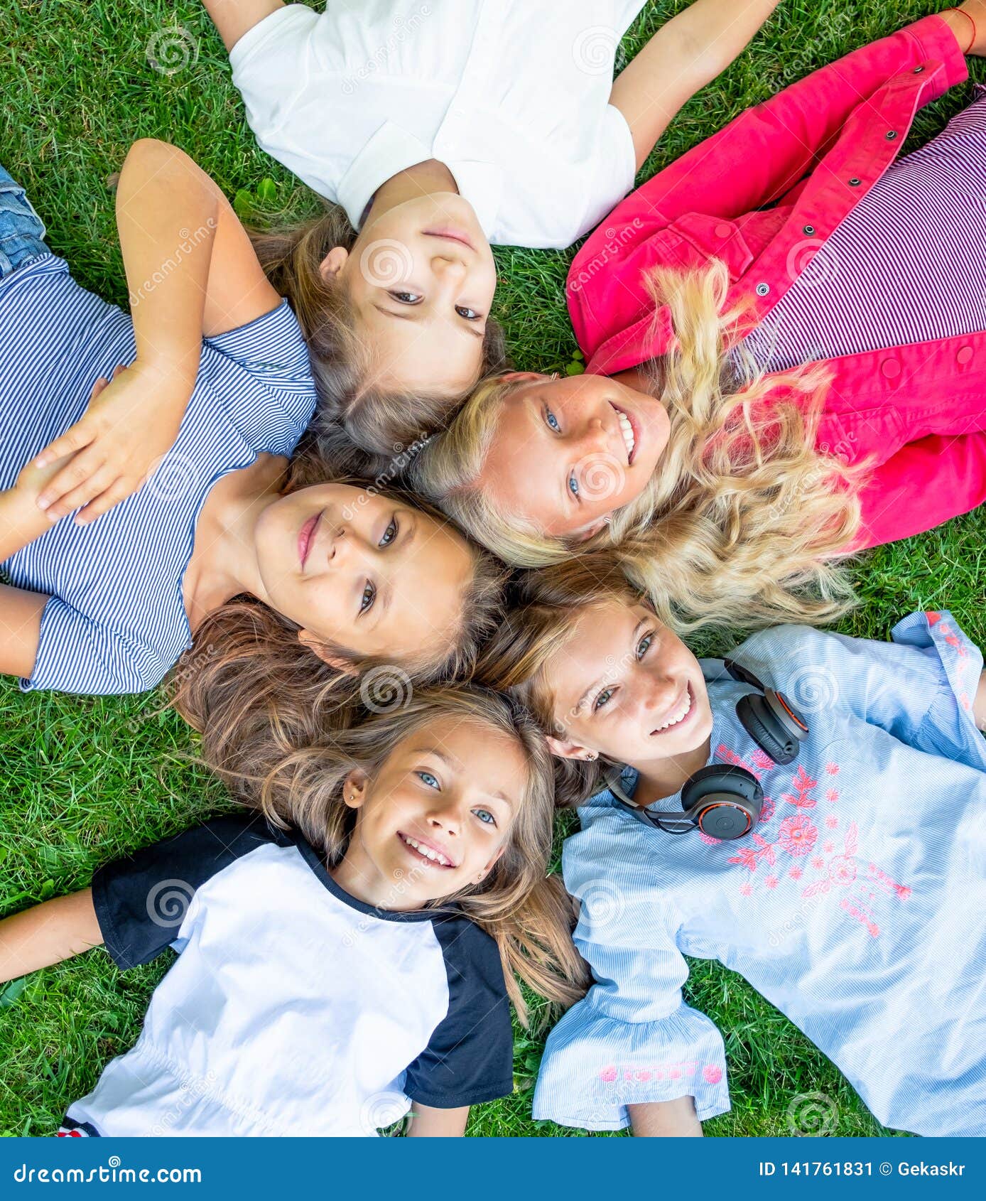 Happy Smiling Kids stock image. Image of childhood, holiday - 141761831