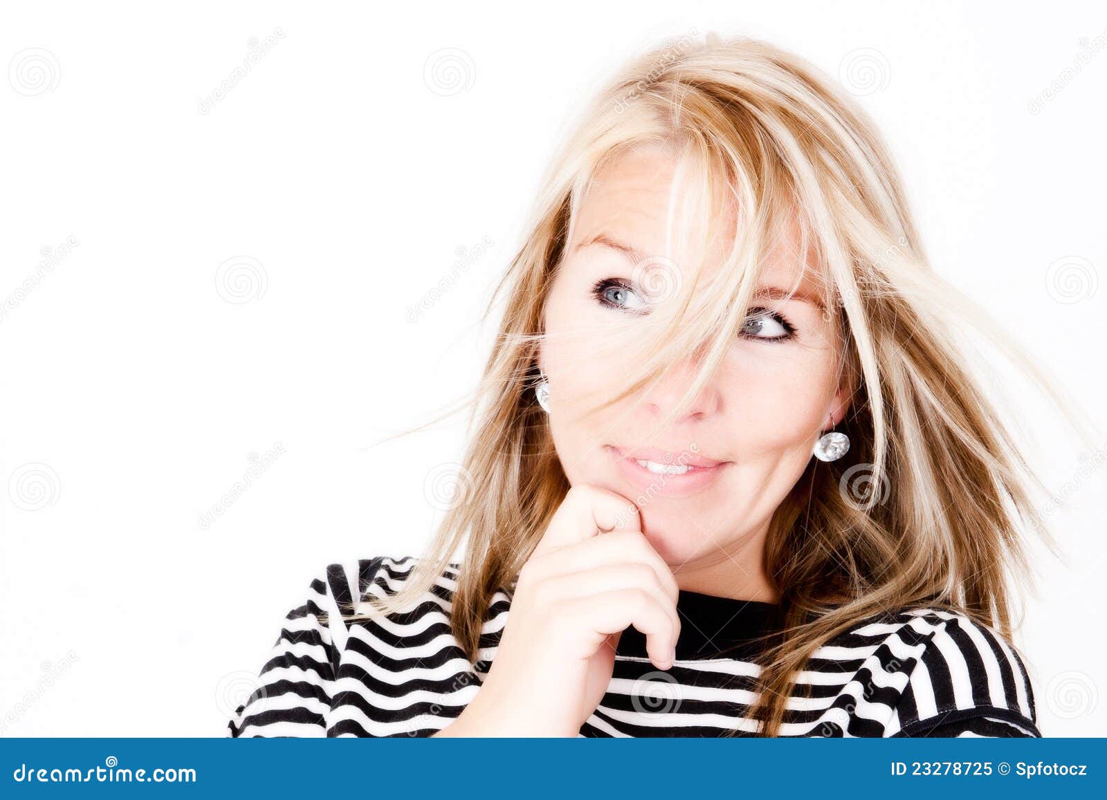 Happy smiling lady stock image. Image of classy, lady - 23278725