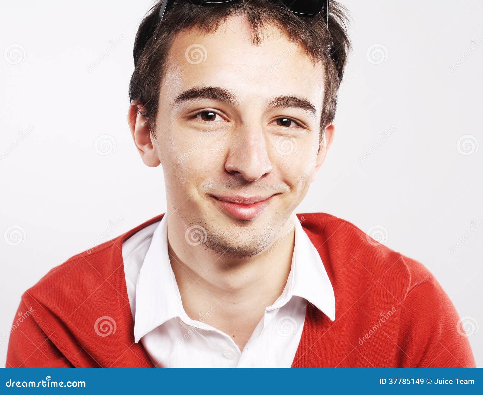 Happy smiling man, stock image. Image of head, isolation - 37785149