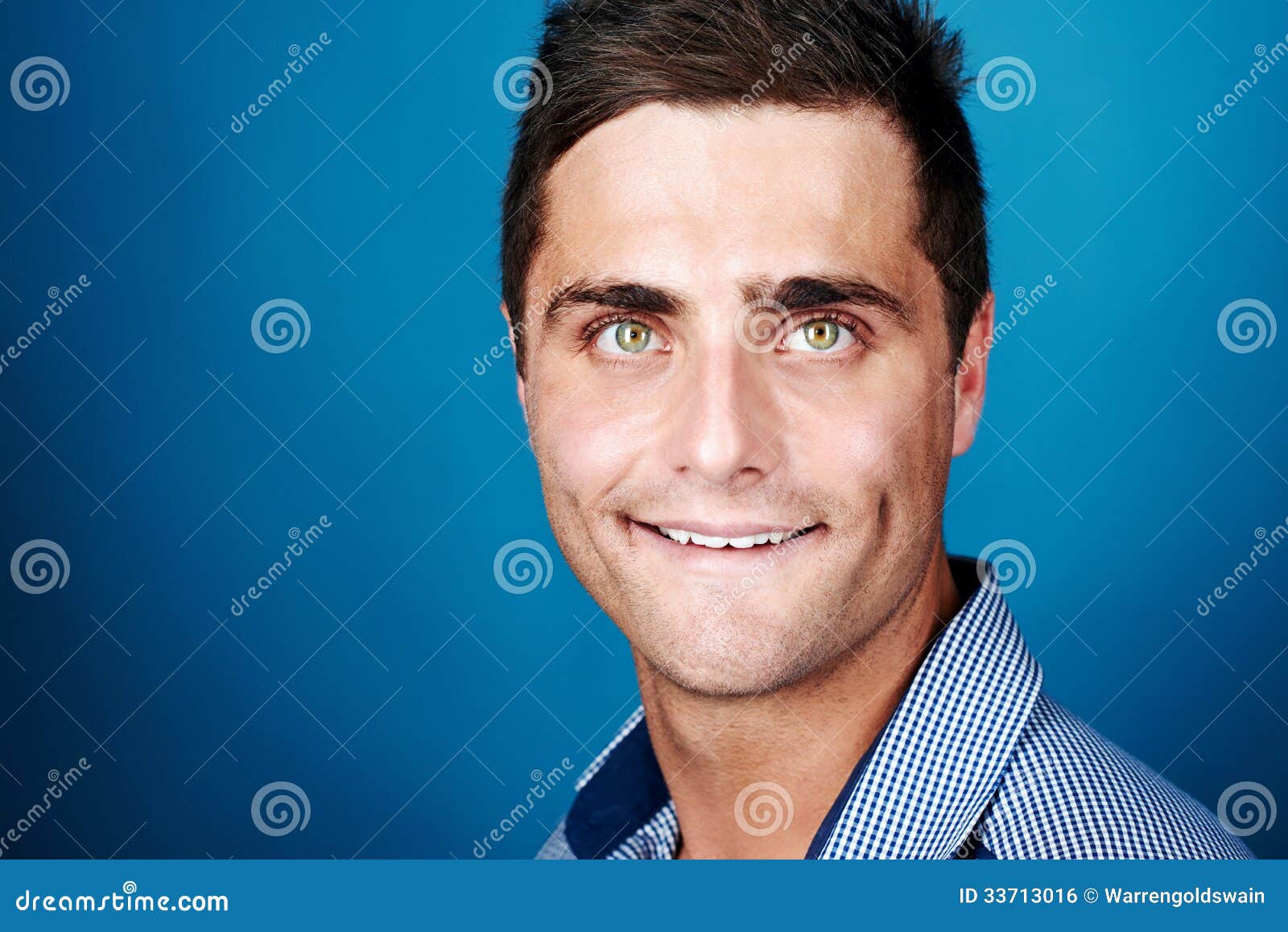 Happy smiling man stock photo. Image of healthy, positive - 33713016