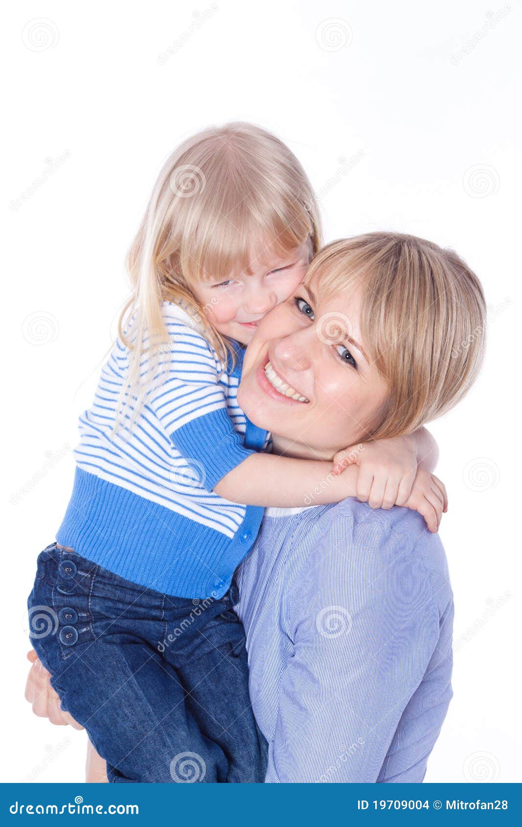 Happy Smiling Mom and Child Embracing Stock Photo - Image of beautiful ...