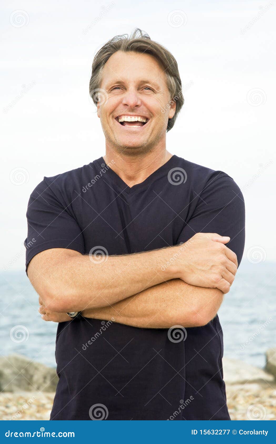 Happy smiling outdoor man stock image. Image of outdoors - 15632277