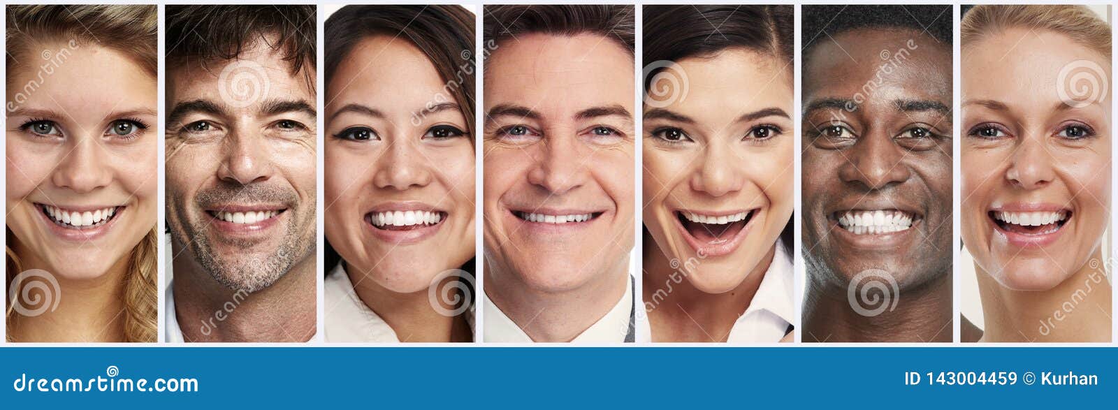 Happy smiling people faces stock image. Image of happy - 143004459