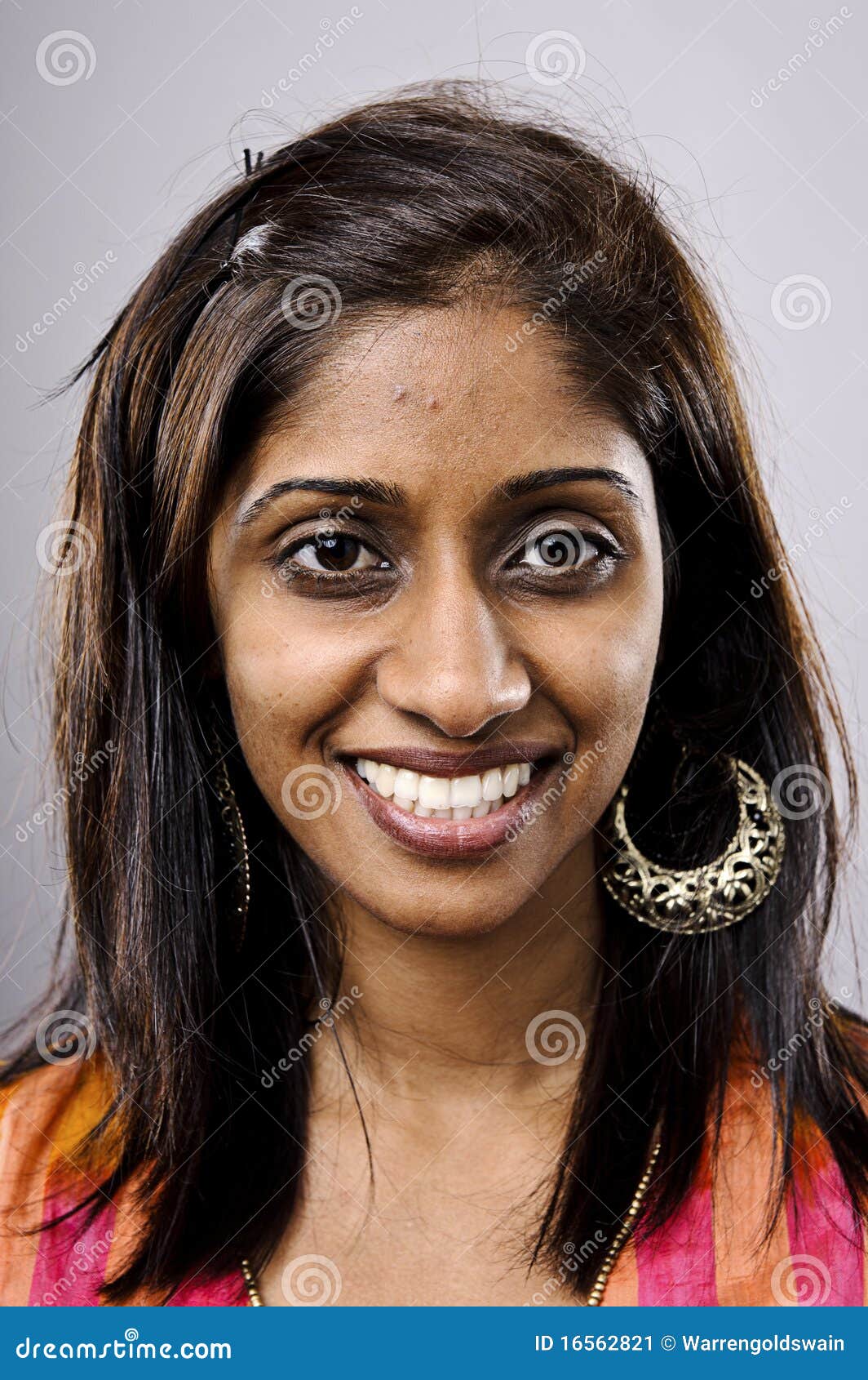 Happy smiling portrait stock image. Image of detail, fine - 16562821