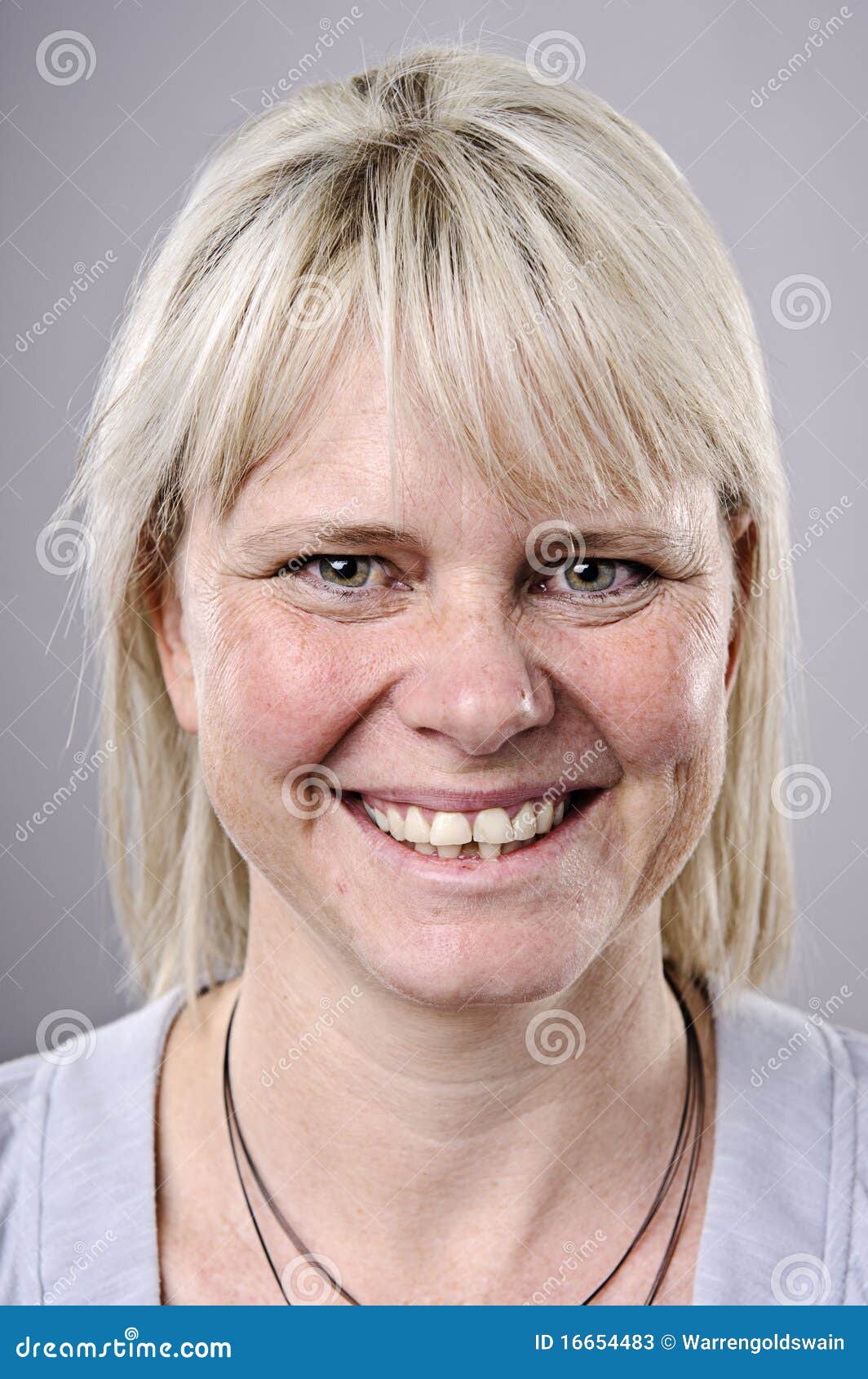 Happy smiling portrait stock image. Image of blond, person - 16654483