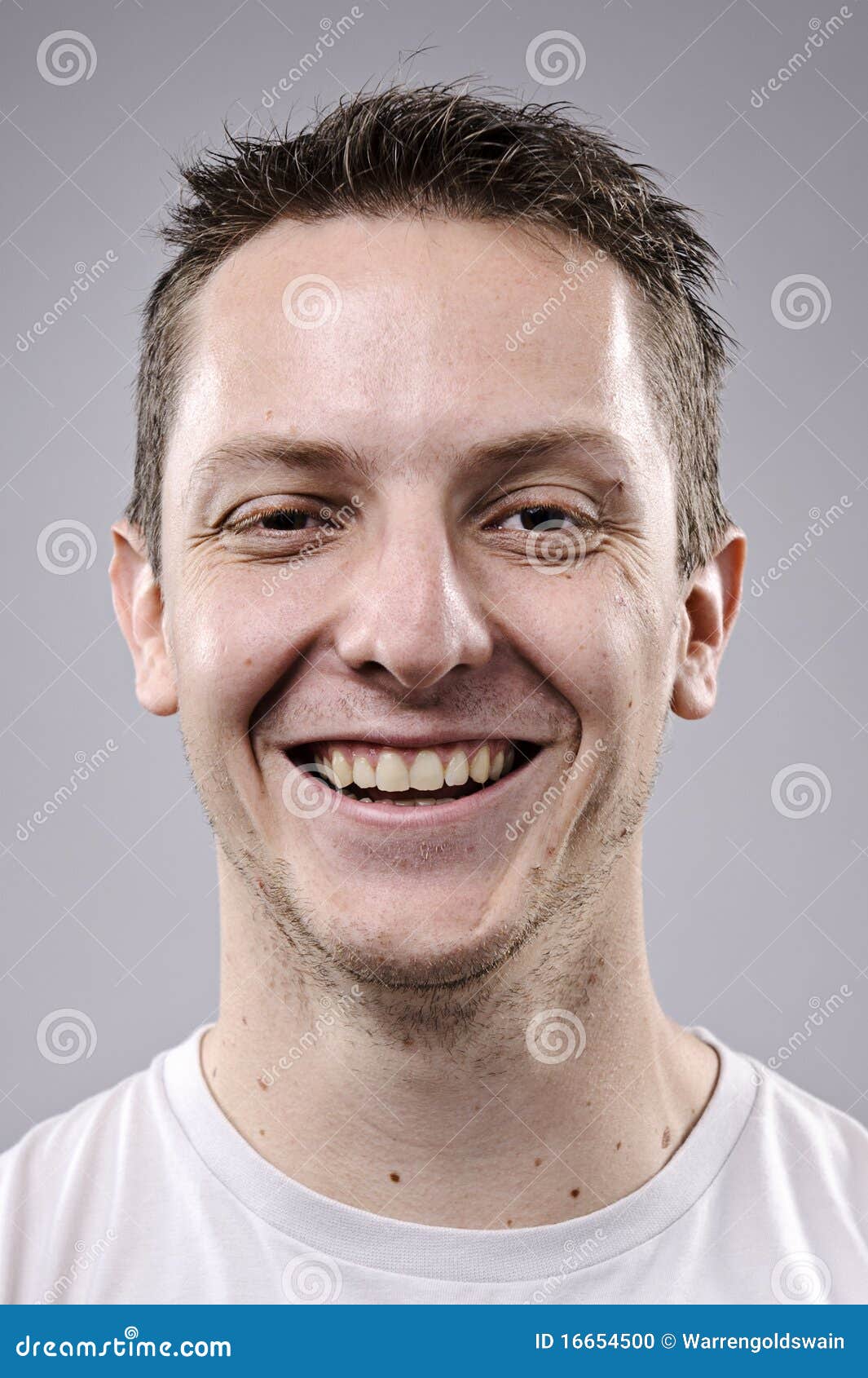 Happy smiling portrait stock photo. Image of fine, person - 16654500