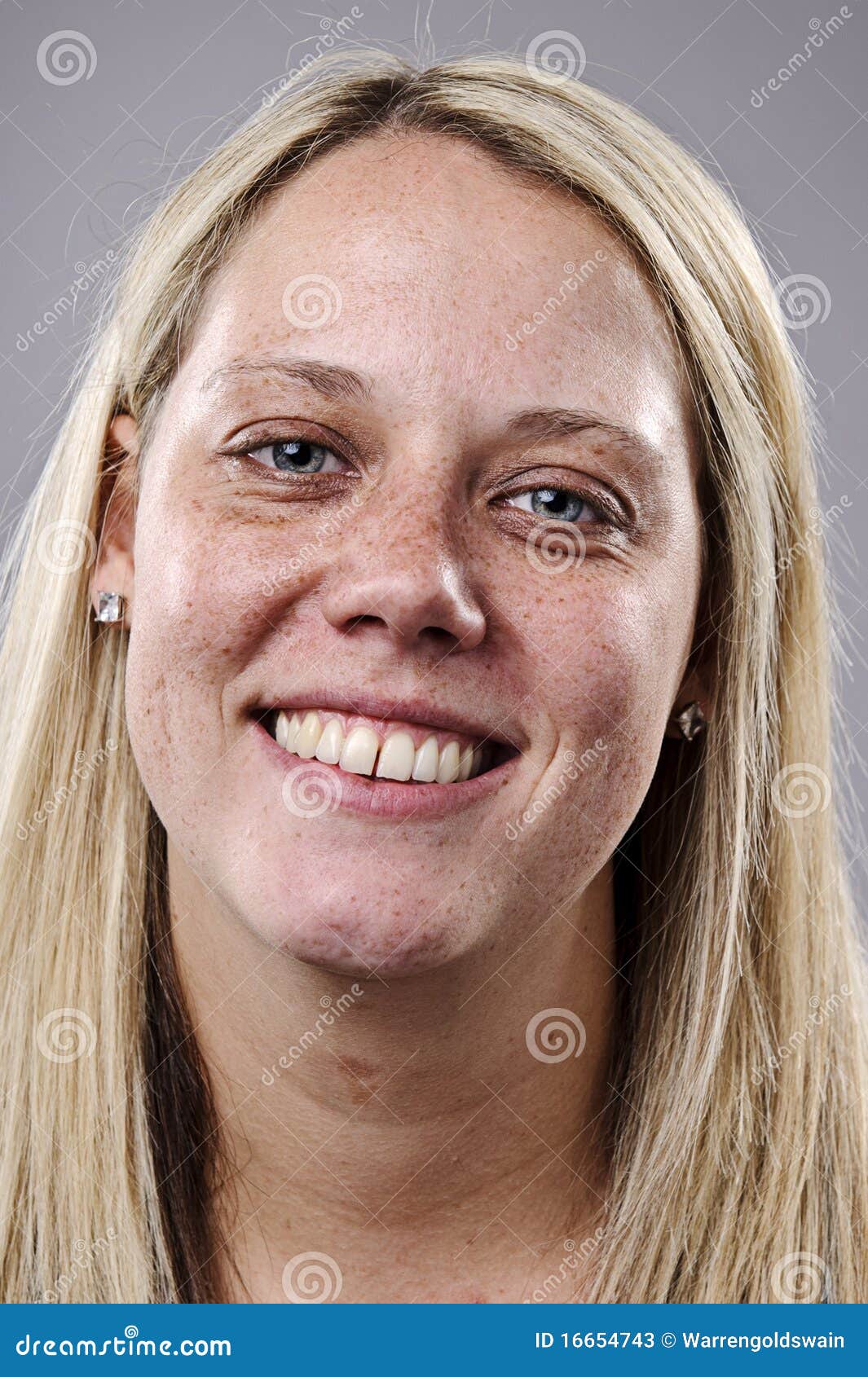 Happy smiling portrait stock image. Image of hair, casual - 16654743