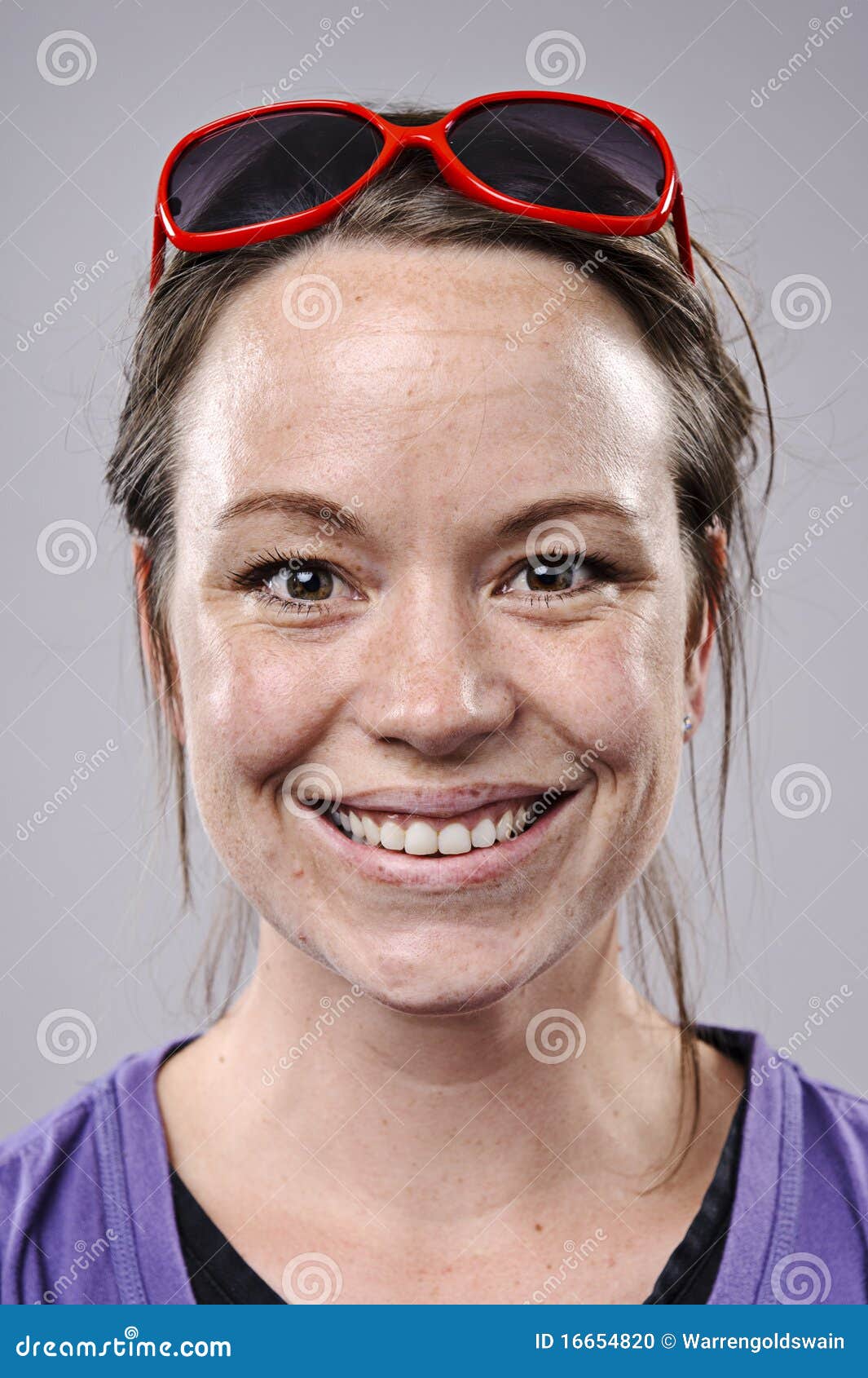 Happy smiling portrait stock photo. Image of hair, natural - 16654820