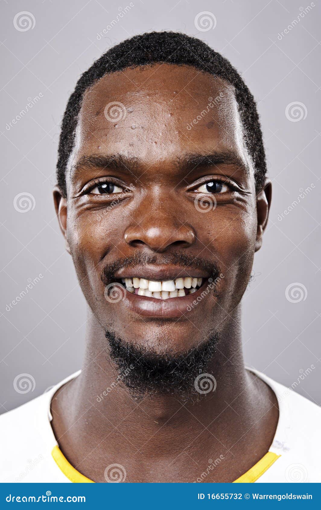 Happy smiling portrait stock photo. Image of head, detail - 16655732