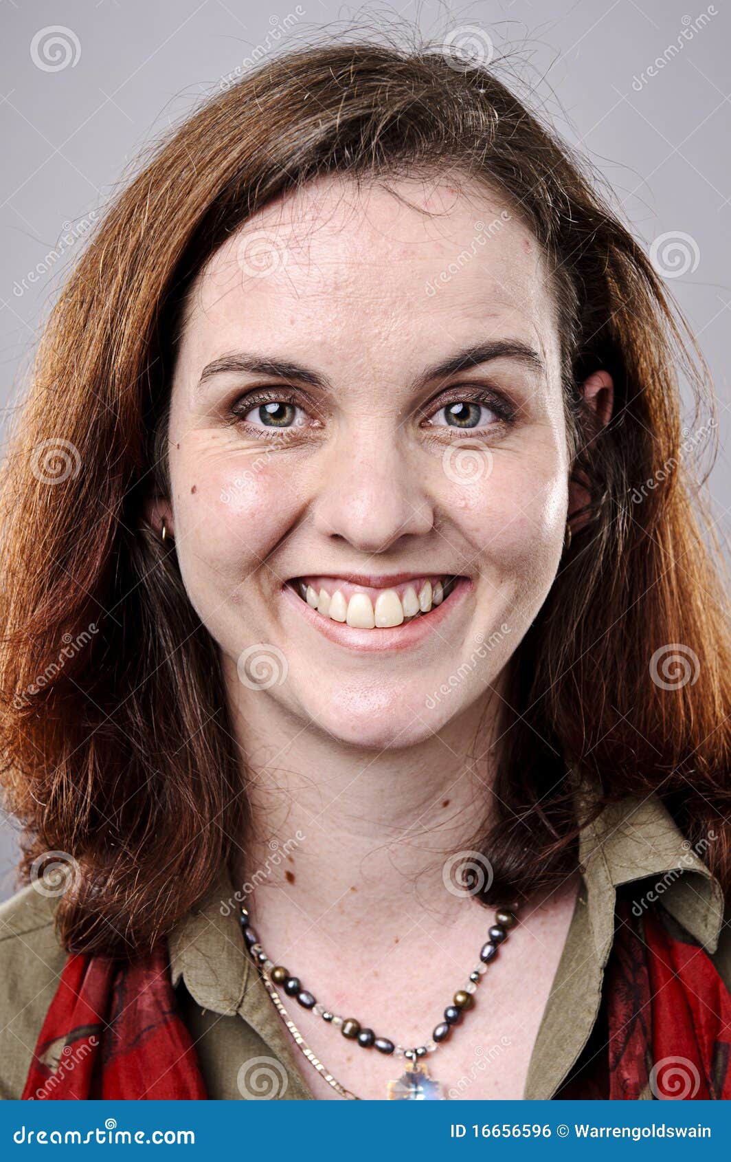 Happy smiling portrait stock photo. Image of studio, smiling - 16656596