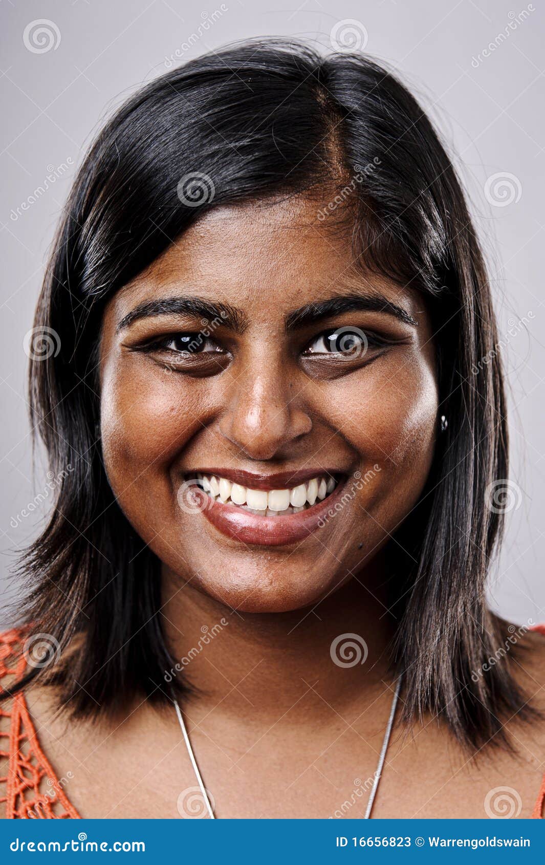 Happy smiling portrait stock image. Image of woman, single - 16656823