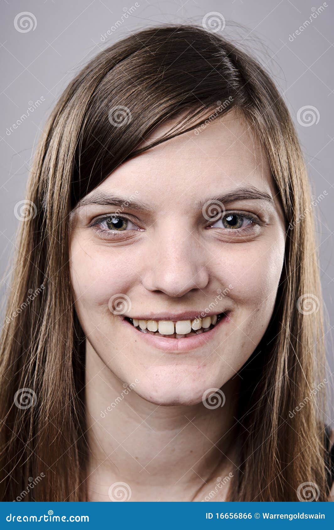 Happy smiling portrait stock photo. Image of eyes, natural - 16656866