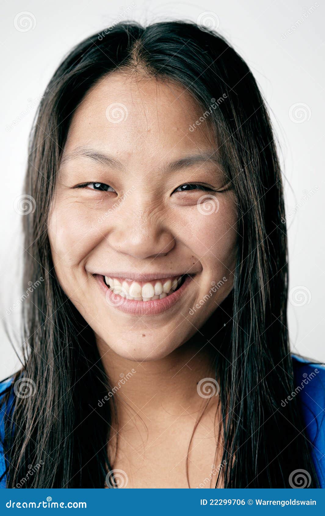 Happy smiling portrait stock photo. Image of hair, eyes - 22299706