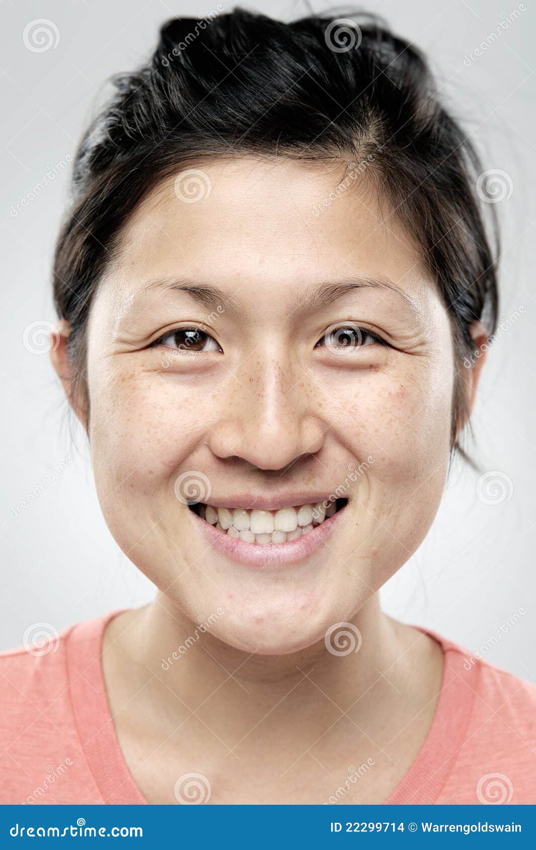 Happy smiling portrait stock photo. Image of complexion - 22299714