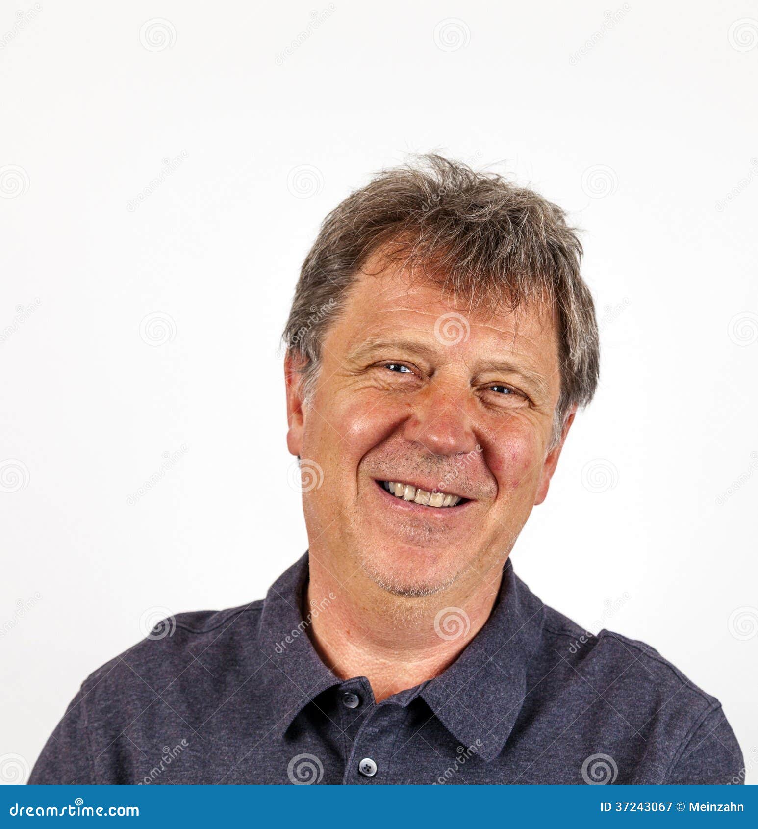 Happy smiling senior man stock image. Image of expression - 37243067
