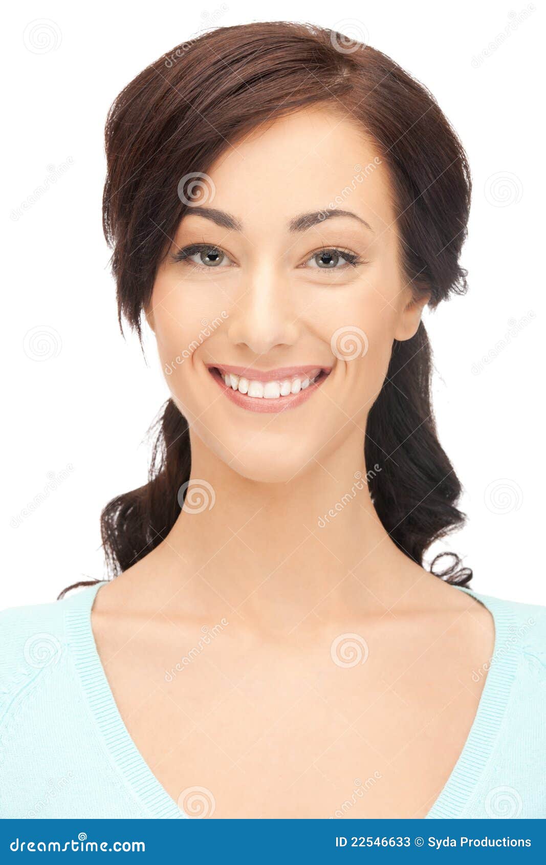 Happy and smiling woman stock image. Image of beauty - 22546633