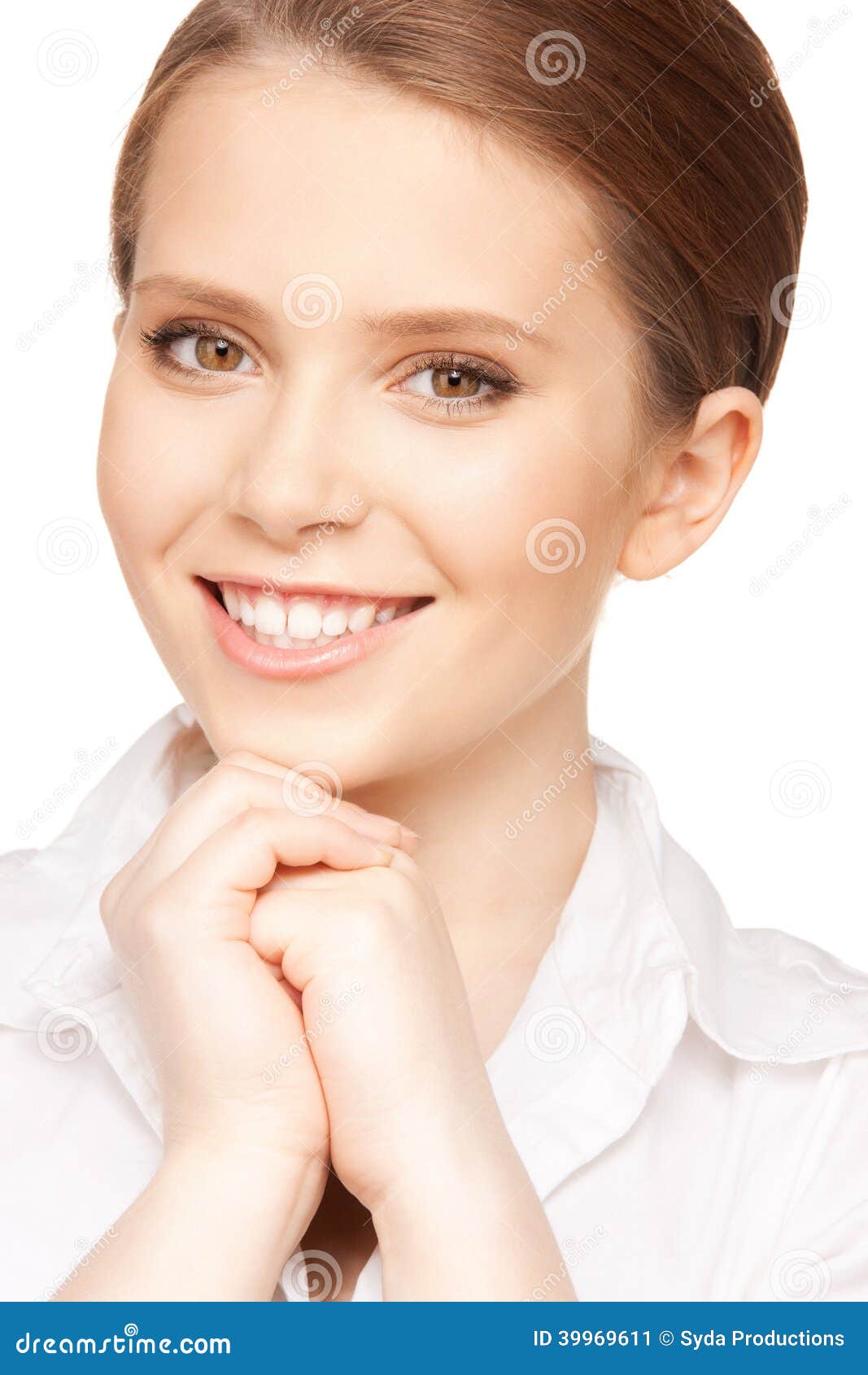 Happy and smiling woman stock image. Image of happy, nice - 39969611