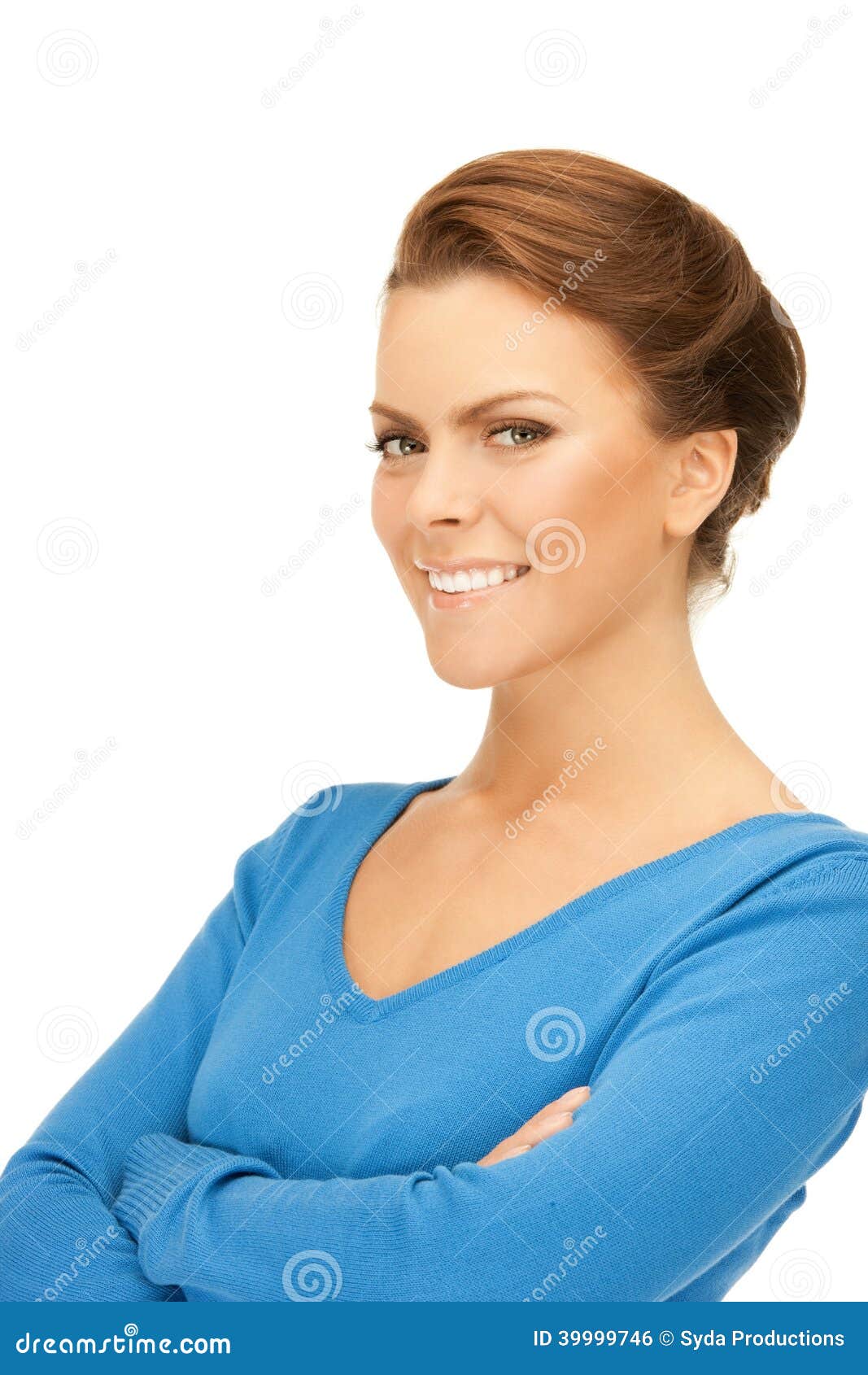 Happy and smiling woman stock photo. Image of cheerful - 39999746