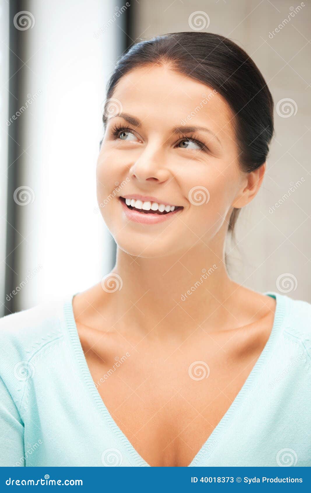 Happy and smiling woman stock image. Image of person - 40018373