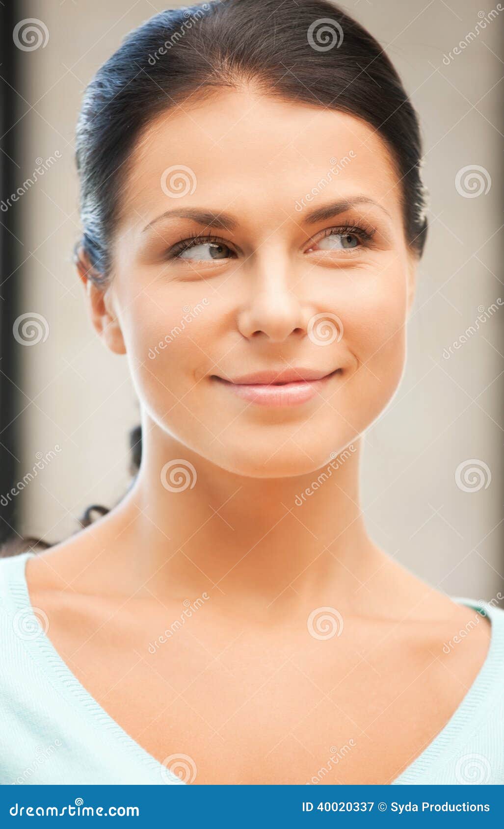 Happy and smiling woman stock image. Image of carefree - 40020337