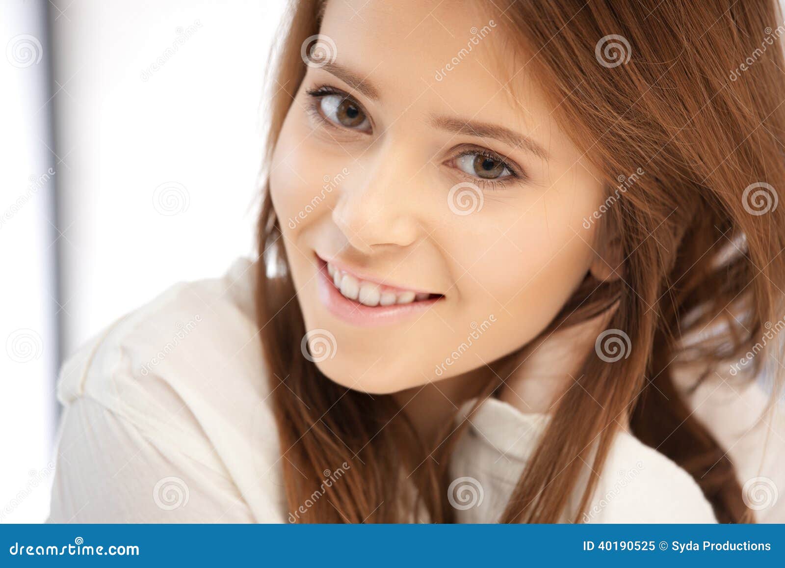 Happy and smiling woman stock image. Image of lifestyle - 40190525