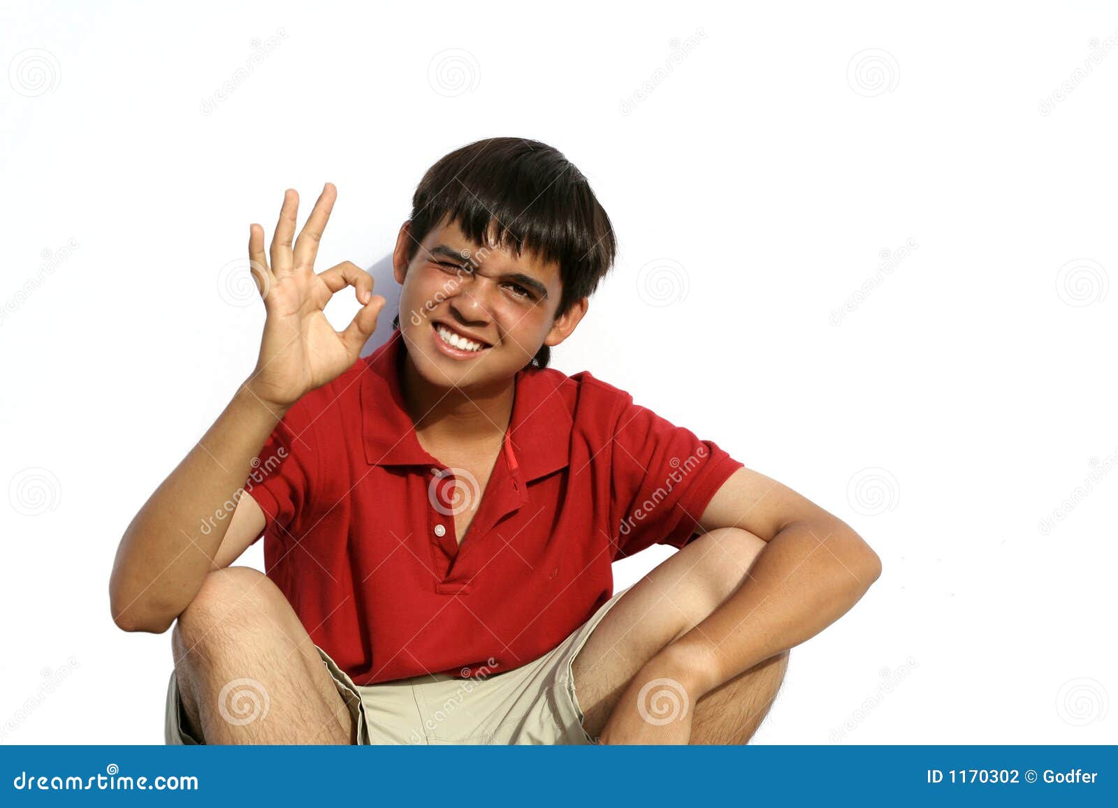 Happy smiling youth stock photo. Image of smile, gesture - 1170302