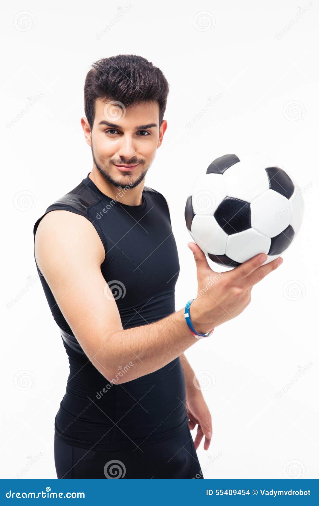 Happy Football Player