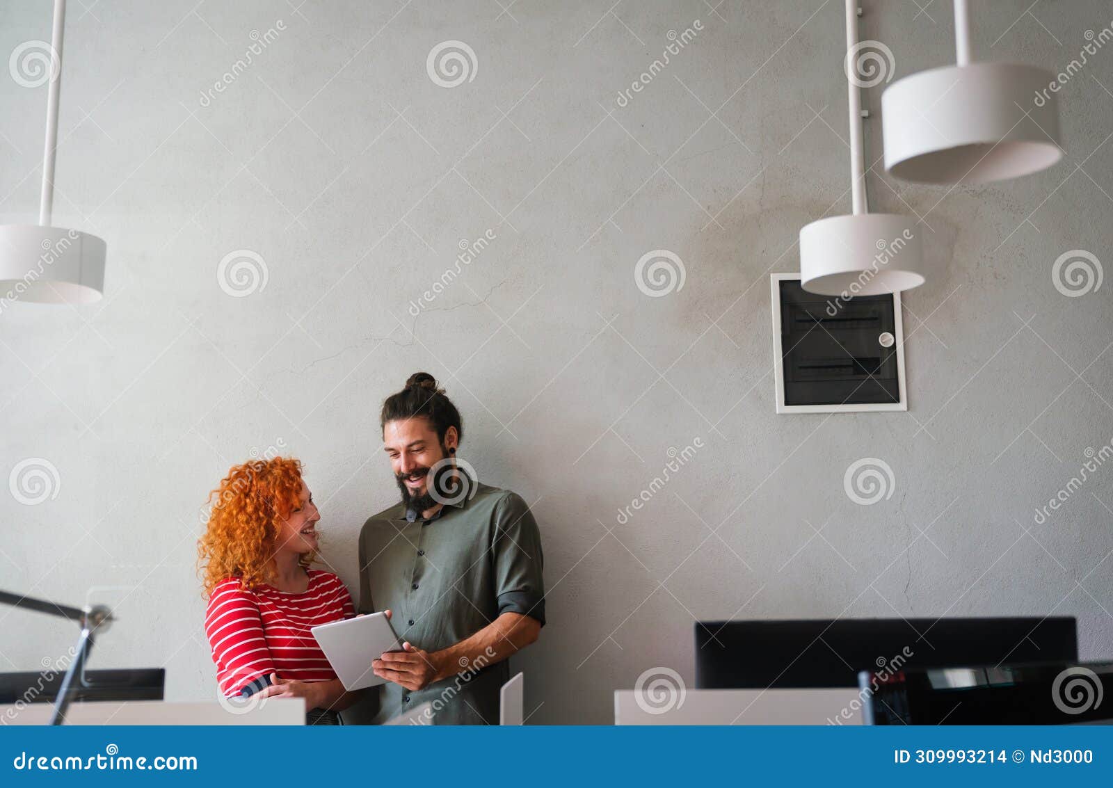 Happy Software Developers Working on Meeting, Programming Advanced Code ...