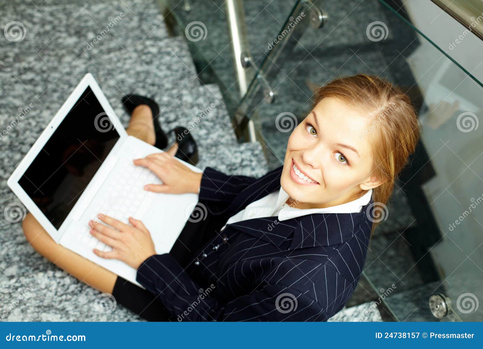 Happy specialist stock image. Image of interior, busy - 24738157