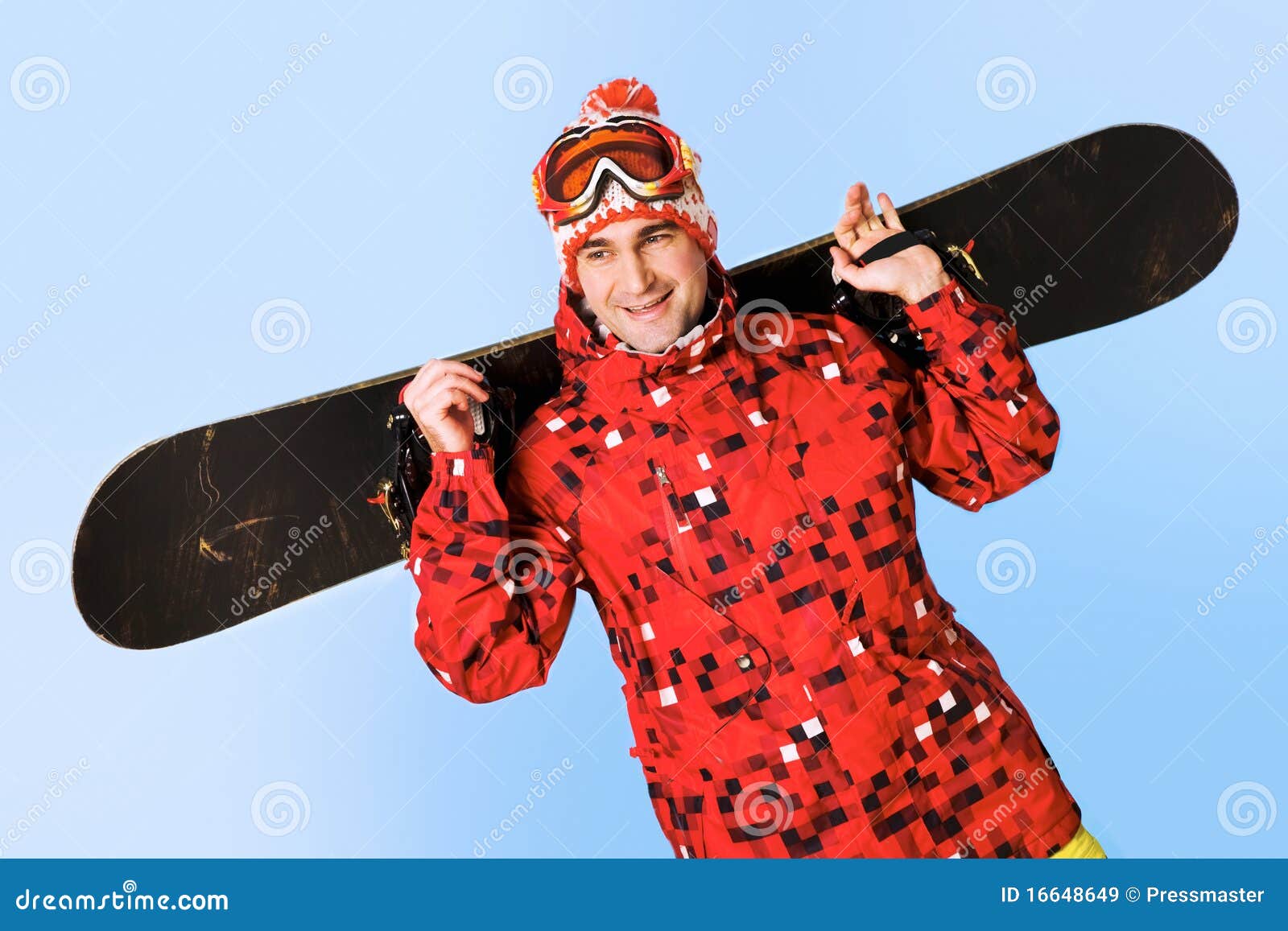 Happy sportsman stock image. Image of cheerful, caucasian - 16648649