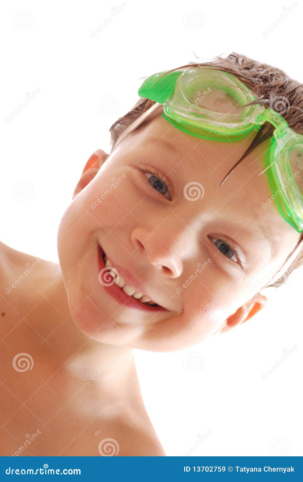 Happy spoty child stock image. Image of child, concentrate - 13702759