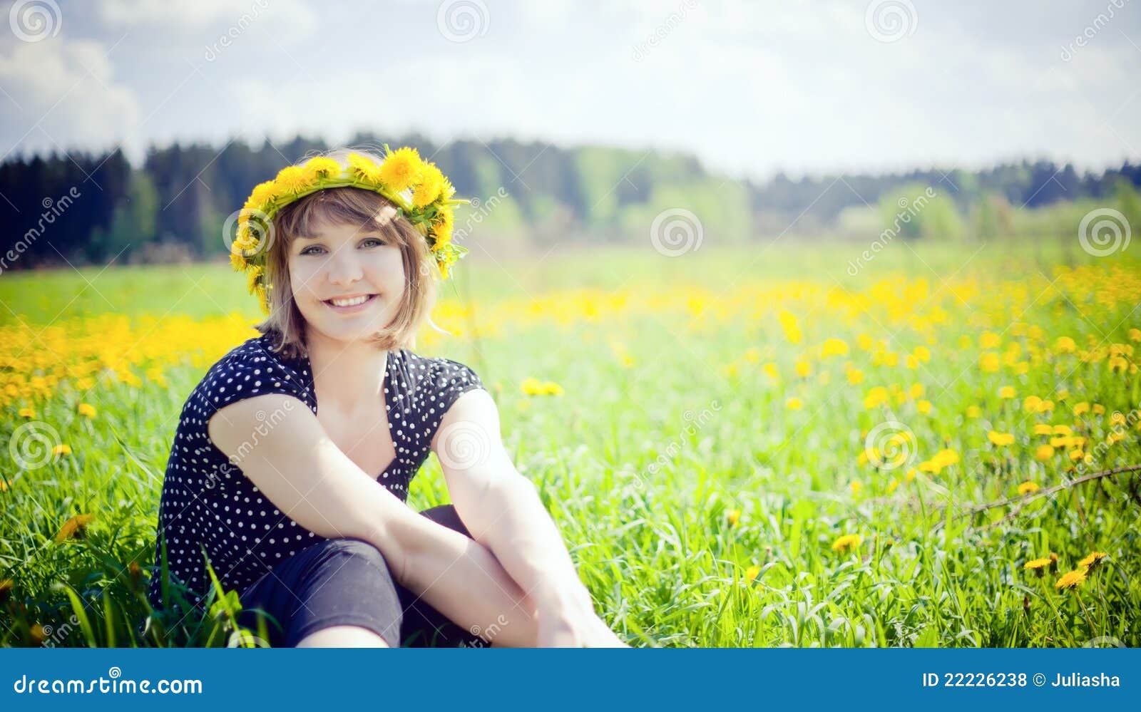 Happy spring stock photo. Image of background, cute, childhood - 22226238
