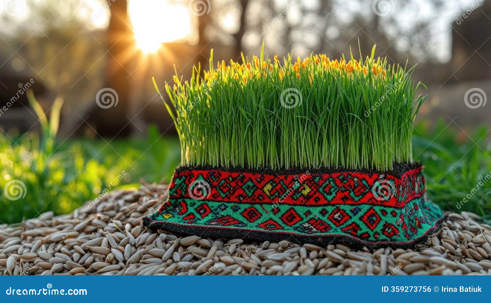 The Happy Spring Festival Nowruz Stock Photo - Image of fire, custom ...