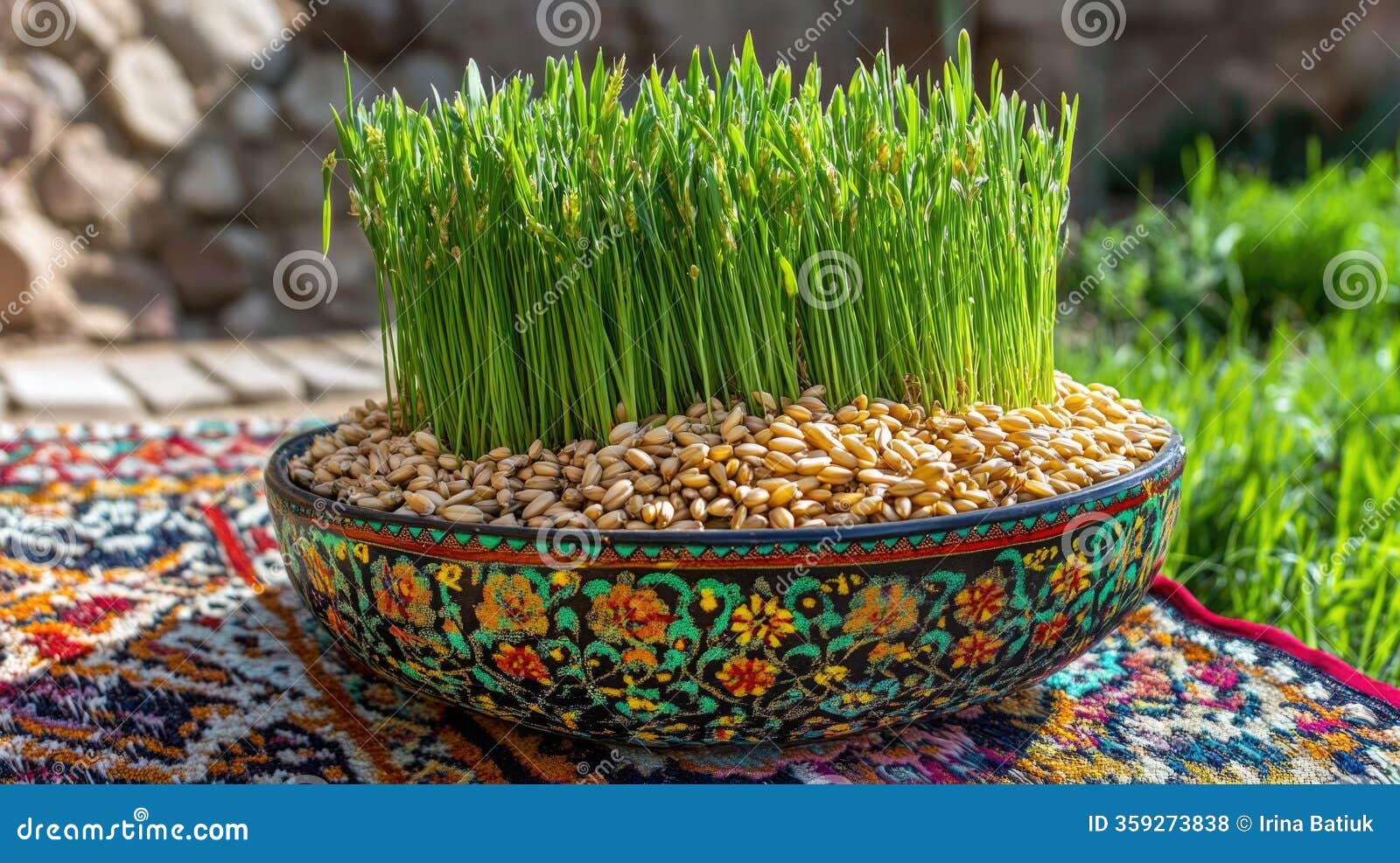 The Happy Spring Festival Nowruz Stock Photo - Image of gathering ...
