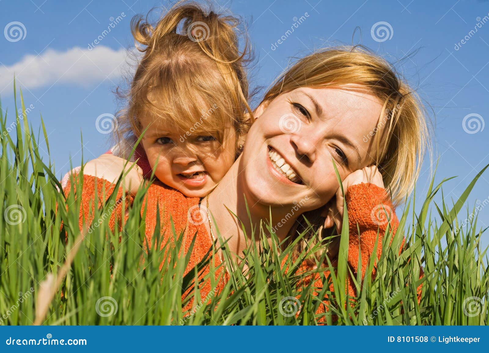 Happy spring girls stock photo. Image of casual, joyful - 8101508